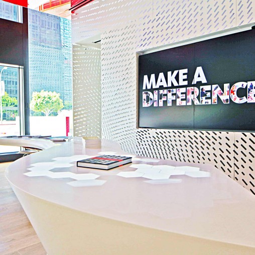 Multi-Surface Interactive Experience | Projects | Gensler